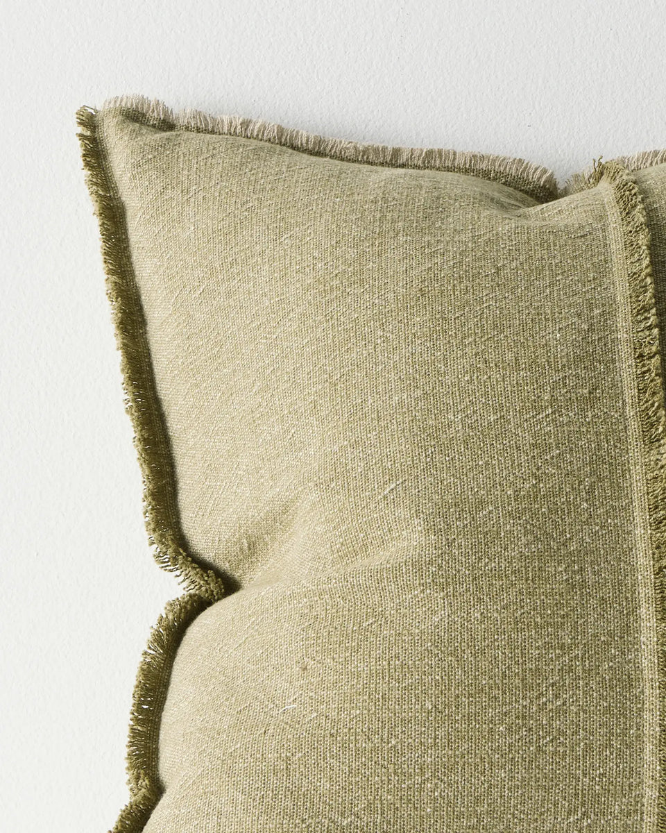 Adela Throw Cushion in Forest by Weave Home – Weave Home New Zealand